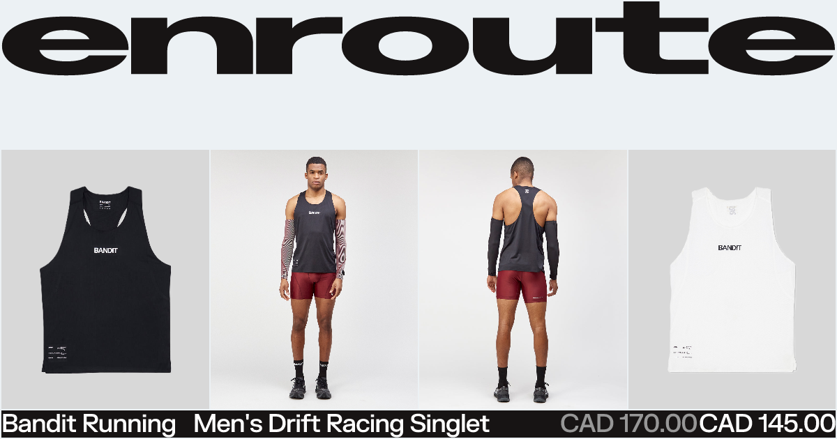 Bandit Running Drift Racing Singlet | ENROUTE.RUN
