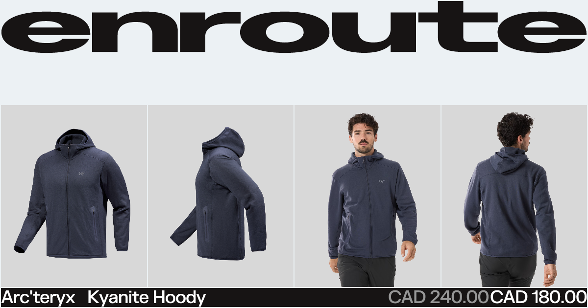 Arc'teryx Kyanite Hoody | ENROUTE.RUN